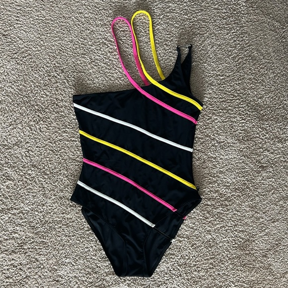 Versace | Swim | Vintage Versace One Shoulder Bathingsuit | Poshmark